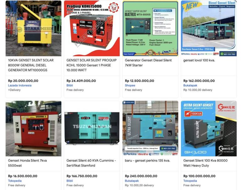 Harga Genset Terbaik dan Sesuai Anggaran - solusigenset.id